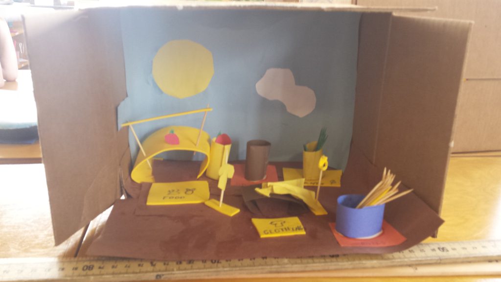 Dioramas in the Elementary - VFKH Montessori School