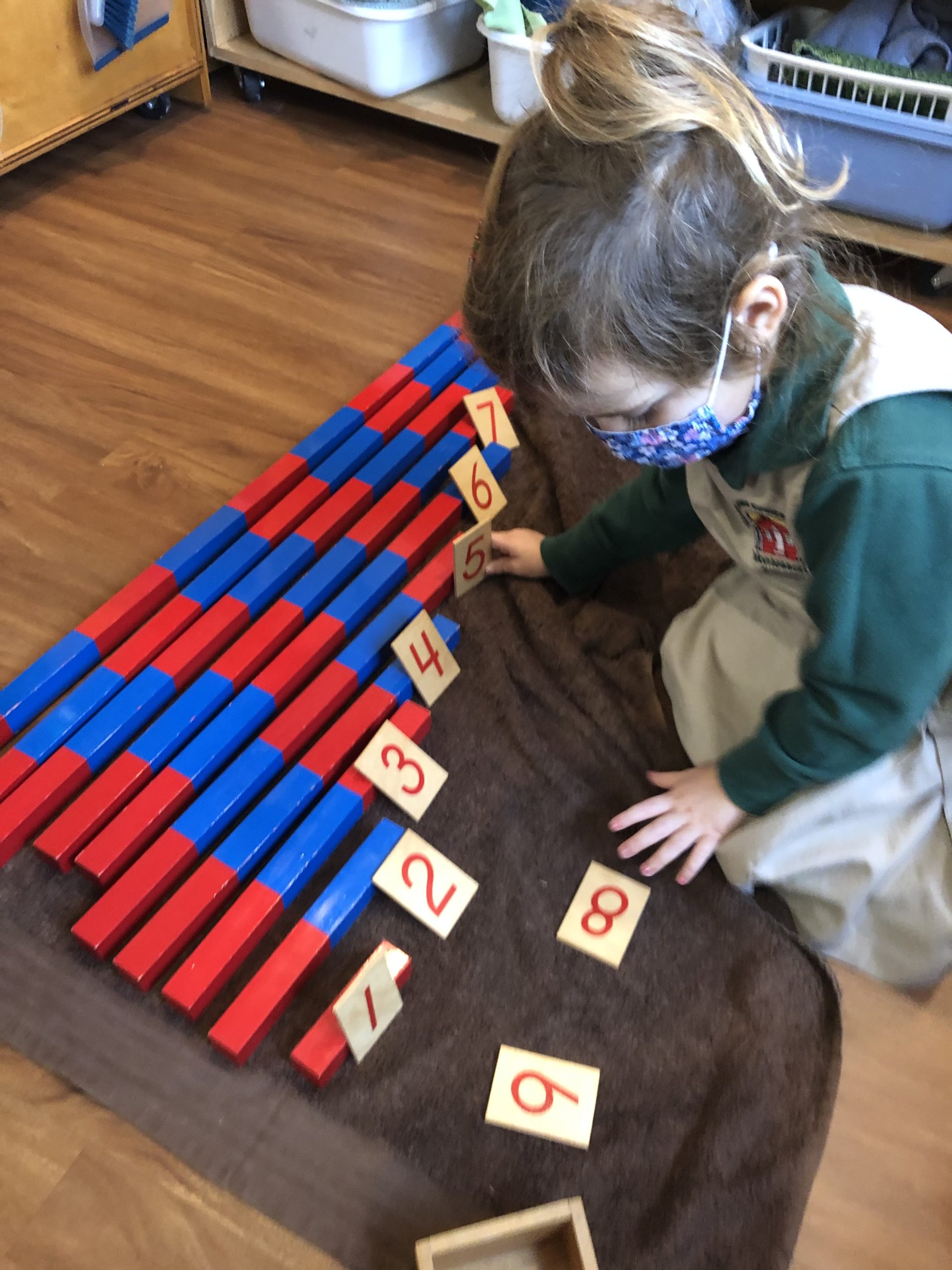 Learning Math Skills from Concrete to Abstract - VFKH Montessori School